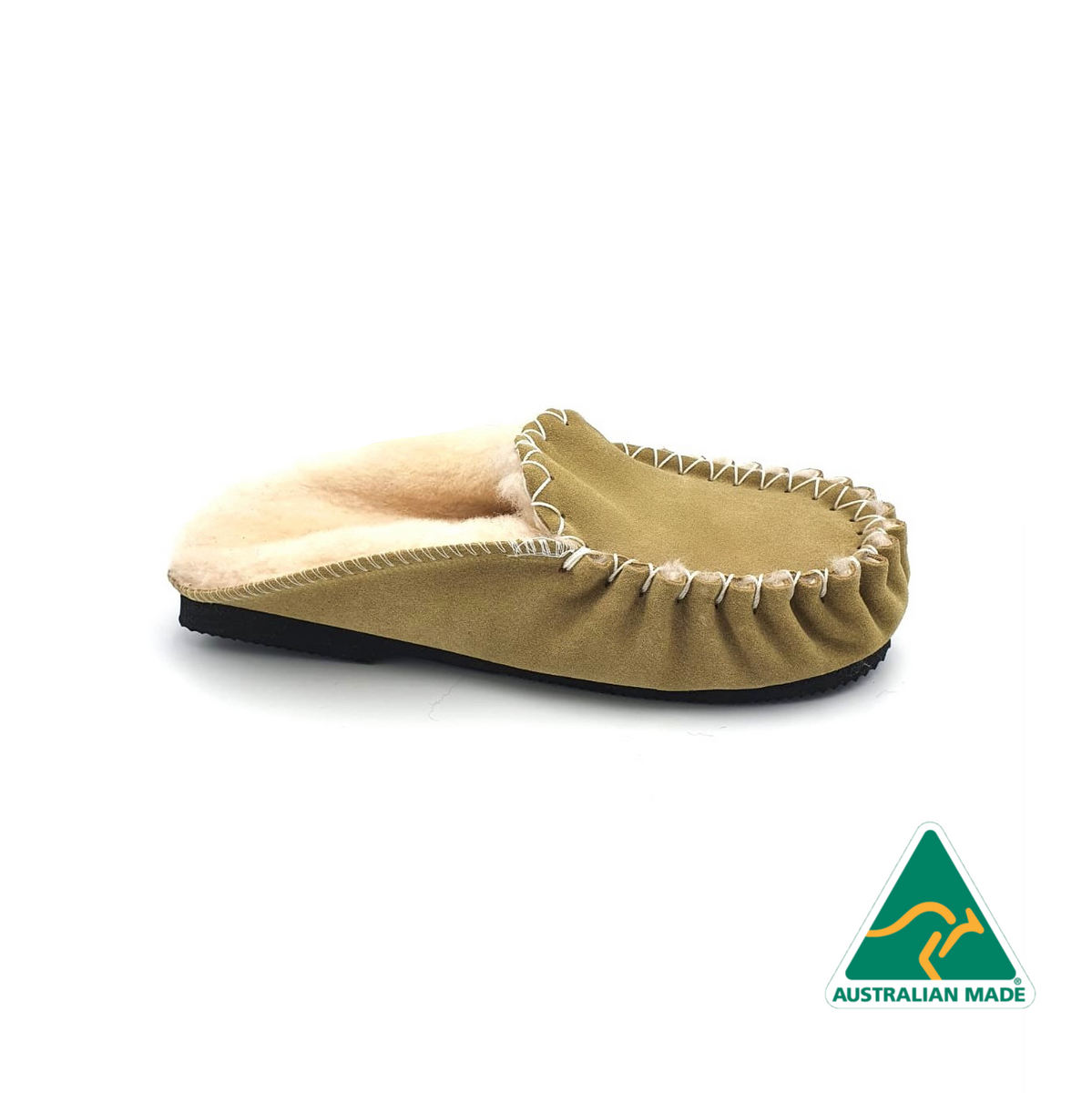 Sand Moccasin Scuffs – Mickey's Moccasins & Sheepskin Products